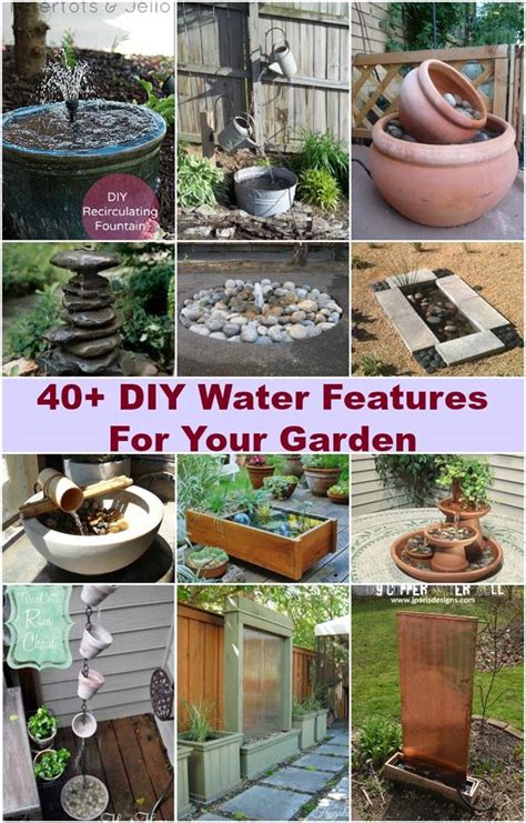 40 Creative DIY Water Features For Your Garden I Creative Ideas