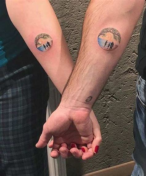81 Cute Couple Tattoos That Will Warm Your Heart Stayglam Circular