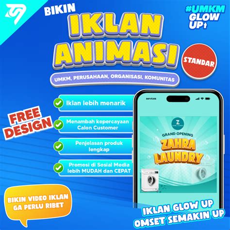 Jual Standar Jasa Pembuatan Video Animasi Iklan Untuk Promosi Umkm