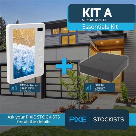 Pixie Touch Panel Value Kits Pixie Plus