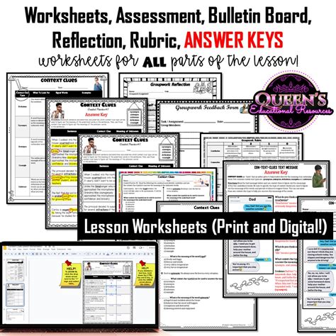Context Clues Lesson Powerpoints And Activities Context Clues