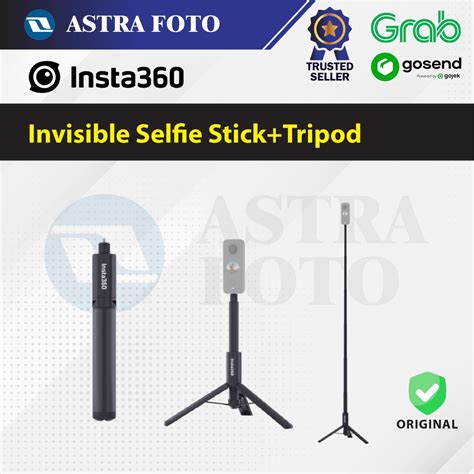 Jual Insta360 Invisible Selfie Stick Tripod Insta 360 Garansi Resmi Shopee Indonesia
