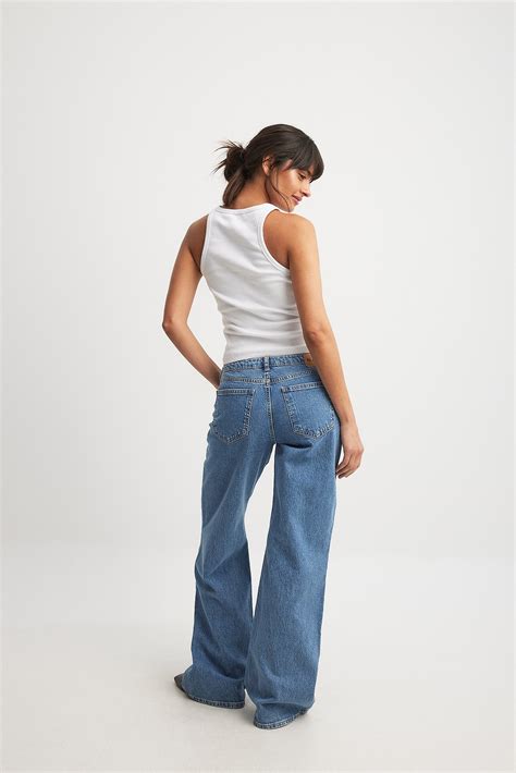 Low Waist Jeans Blue Na Kd