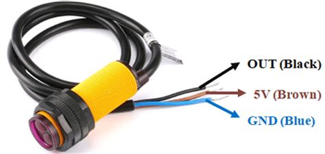 interfacing e18 d80nk ir obstacle avoidance proximity sensor with arduino circuit digest