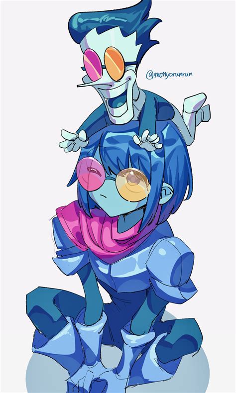 Kris And Spamton G Spamton Deltarune Drawn By Monyorun Danbooru