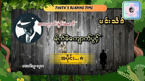 ဆားပုလင်းနှင်းမောင်နှင့် မိုက်ခဲကျောက်ပွင့် မင်းသိင်္ခ အပိုင်း ၈