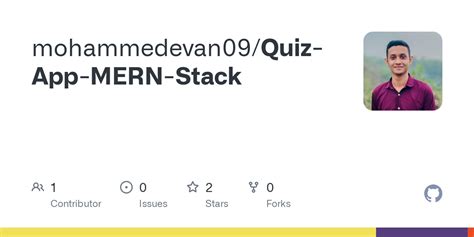 GitHub Mohammedevan09 Quiz App MERN Stack