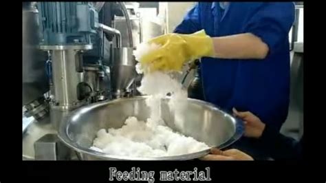 원구형 혼합 과립 진공 건조기 Pam 테스트 영상 Polyacrylamide 분말 폴리아크릴아미드 분말 건조 테스트 영상 Youtube