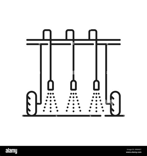 Field Wheel Sprayer Agriculture Irrigation Icon Farm Drip Watering