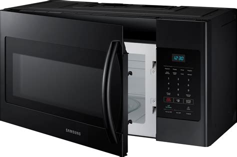 Best Buy Samsung Cu Ft Over The Range Microwave Black ME H SEB