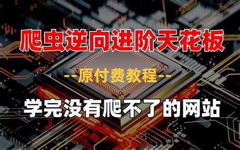 此视频必得罪很多机构，自费分享最完整的python爬虫进阶，js逆向系统学习课程，建议立即收藏，随时被举报下架 白浪0418 Python