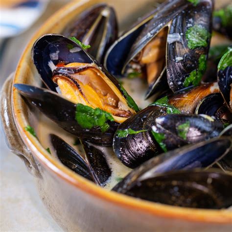 Steamed Musselsoystersclams