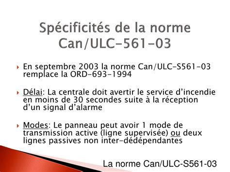 Ppt La Norme Canulc S561 03 Powerpoint Presentation Free Download