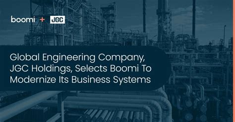 Jgc Is An Amazing Company Doing Incredible Work And We Are So Excited