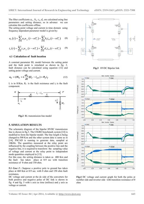 Distance Protection Of Hvdc Transmission Line With Novel Fault Location Technique Pdf