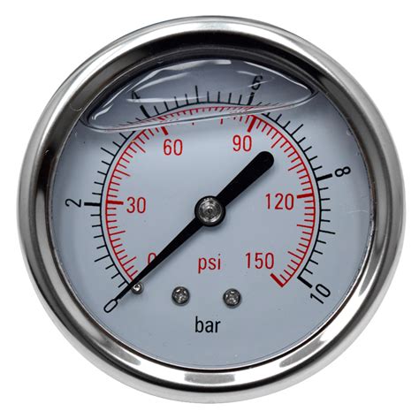 오일충만식 압력계 판넬식 Steelbrass 직경67 0~10kgf㎠ 0~10bar 8a14 필터는