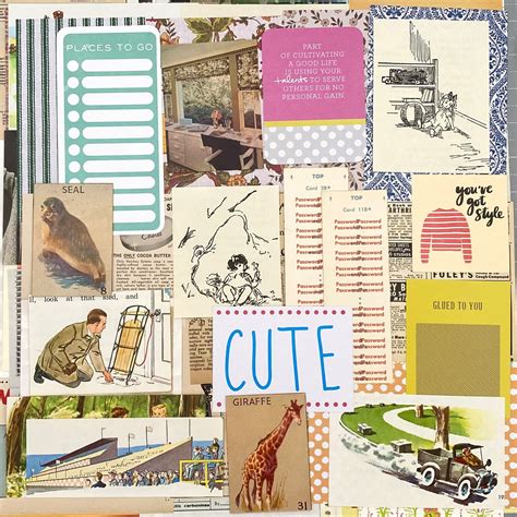 100pc Junk Journal Ephemera Pack Etsy