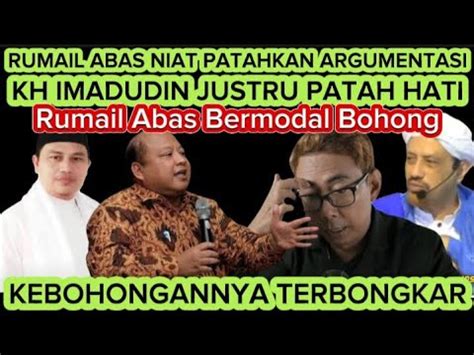 KEB0H0NGAN HABIB RUMAIL ABAS TERBONGKAR LAGI DIP4T4HKAN HATINYA OLEH