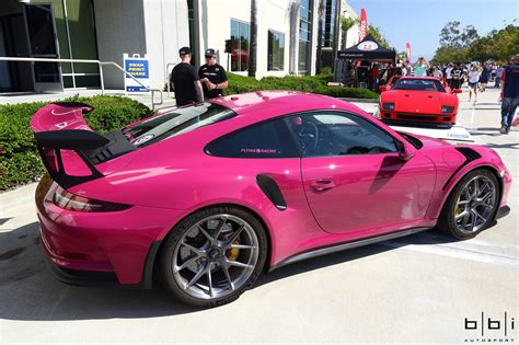 Ruby Star Porsche 911 Gt3 Rs On Display Supercar Report