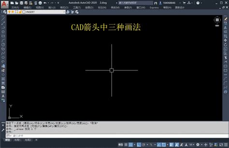 Cad教程 如何使用cad软件绘制双向箭头 Cad腿腿教学网