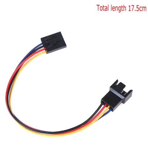 1pc 5pin To 4pin Fan Connector Adapter Converter Extension Cable Wire