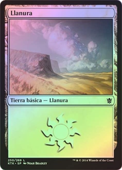 Plains 250 Khans Of Tarkir Spanish Star City Games