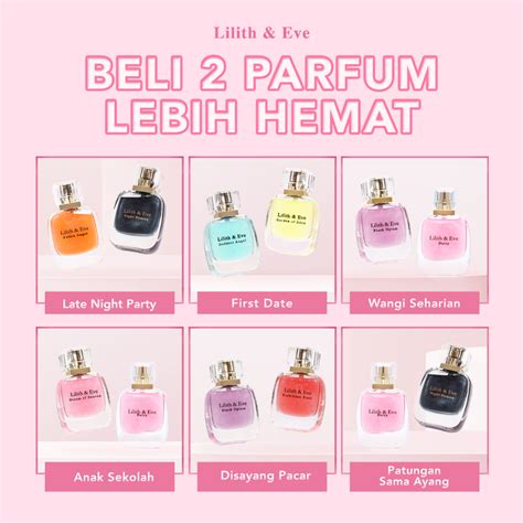 Jual Lilith And Eve Bundle 2in1 All Varian Eau De Parfum Edp