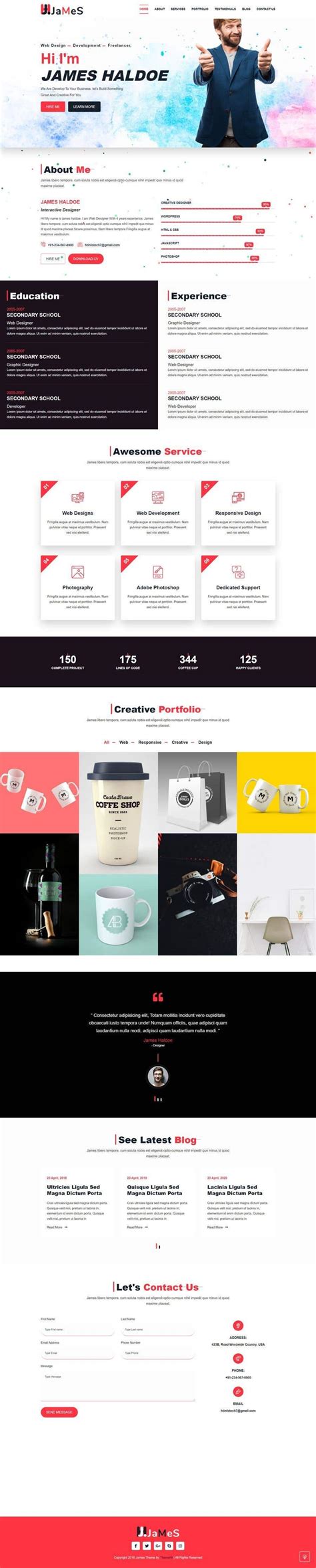 Entry 25 By Amanullahushan For Html Development Single Page With