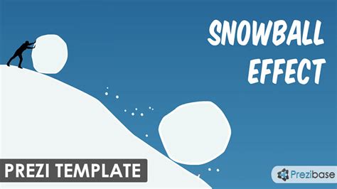Snowball Effect Prezi Template Prezibase