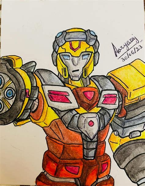 A Few Days Ago I Saw A Post Where Everyone Voted For Their Favourite Yellow Autobot And I Found