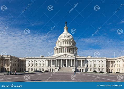 Construction Des Etats Unis De Capitol Le Capitol Des Etats Unis Au