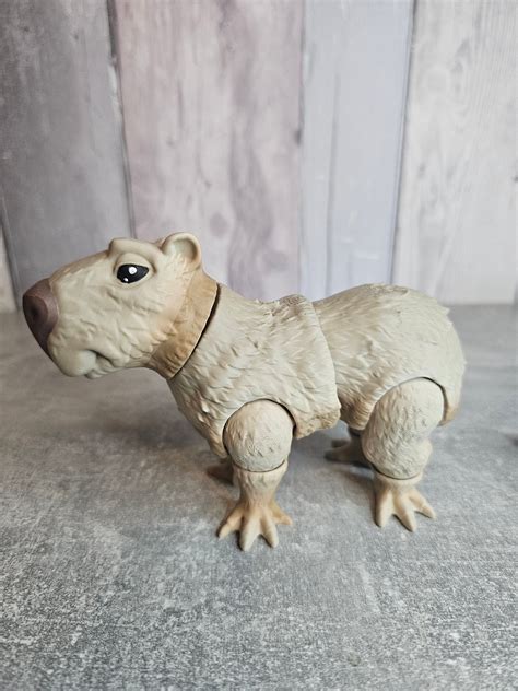 Cute Articulated Capybara Model Fateds3d