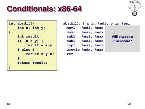 Ppt Machine Level Programming X86 64 Powerpoint Presentation Free