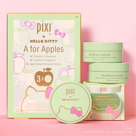 Pixi Hello Kitty A For Apples And Anywhere Patches Hello Kitty Makeup Hello Kitty