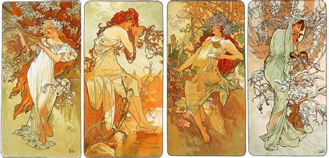Alphonse Mucha Wallpaper Zaria Kline