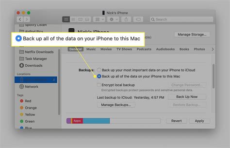 How To Back Up An IPhone To A MacBook