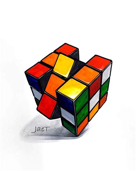 이재철 기초디자인 On Instagram 슥삭슥삭 큐브 채색하기 재티 Jaet 기초디자인 기디 그림 입시 미술 개체 큐브 큐브기초디자인 디자인
