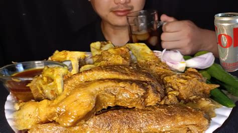 Asmr Eating Spicy Beep Rips Braised With Spicy Curry And Rice Youtube