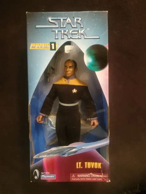 STAR TREK VOYAGER Lt Tuvok Warp Factor Series Playmates 9 EUR 32 50