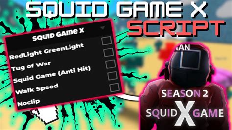 New Squid Game X Script Pastebin 2025 Tugwar Auto Reward Tp Fp Camera Youtube