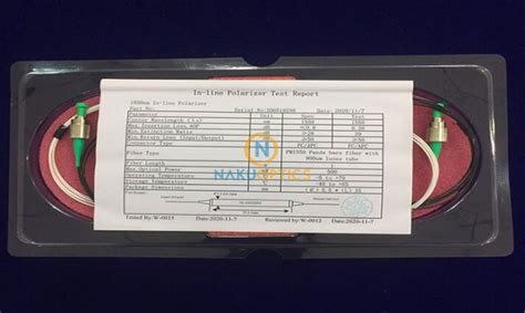 1064nm In Line Fiber Optic Depolarizers With Pm Fiber Pm Optical