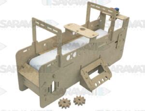 Guia de Montagem Esteira Robótica Seletora MDF com Arduino e Servo Motor com programação e