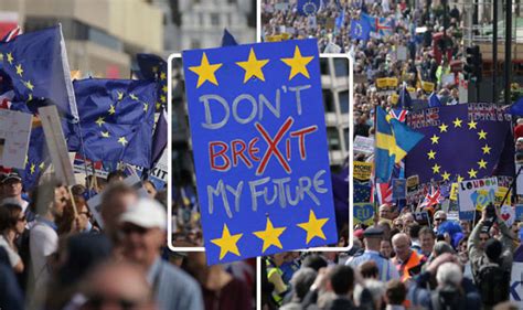 Brexit News Students Demand Peoples Vote On Final Exit Deal