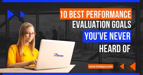 10 Best Performance Evaluation Goals No One Tells You Imdaya