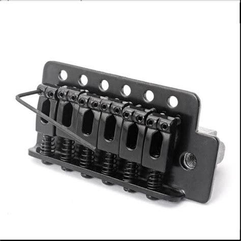 Jual Bridge Gitar Elektrik Electric Tremolo Stratocaster Semi Updown Black Jakarta Selatan
