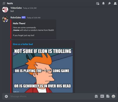 Github Thevideogabediscord Bot