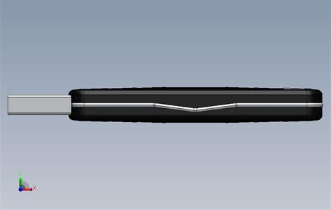 USB优盘 SOLIDWORKS 2016 模型图纸免费下载 懒石网