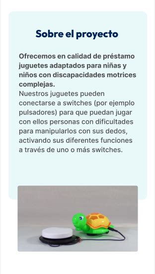 Agregar maquetar sección Sobre el proyecto Issue 353 Juguetear