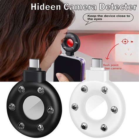 Portable Hidden Camera Detector Infrared Detector Camera Finder Anti Peeping Detector For