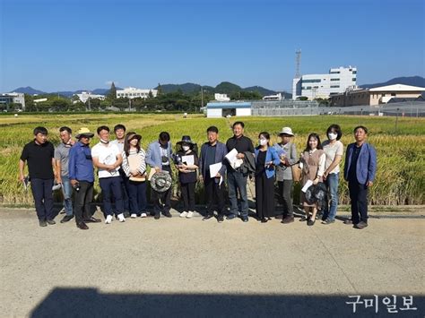 구미시농업기술센터 구미지역 최적 벼 품종 선발하기 위해 계통 선정